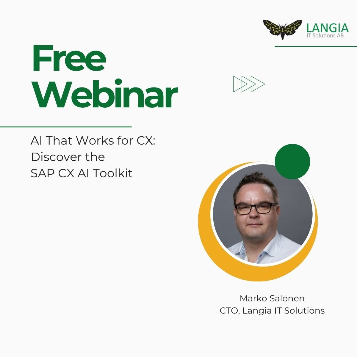 SAP Business AI • Langia IT Solutions AB